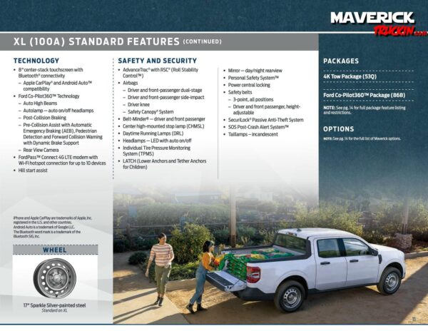 2022 Ford Maverick Packaging Guide – Maverick Truckin