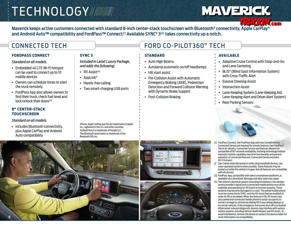 2022 Ford Maverick Packaging Guide – Maverick Truckin