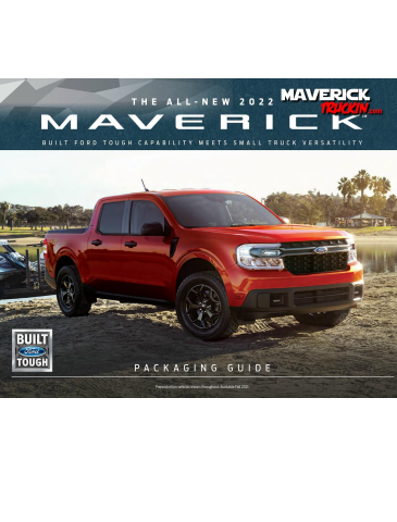 2022 Ford Maverick Packaging Guide - Maverick Truckin