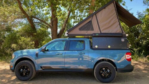 2022 Ford Maverick With Custom Camper - Maverick Truckin